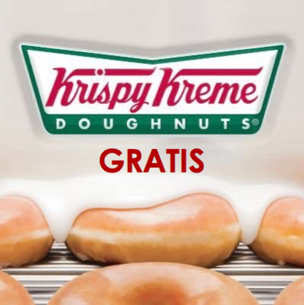 Donas Gratis de Krispy Kreme - La Shoppinista